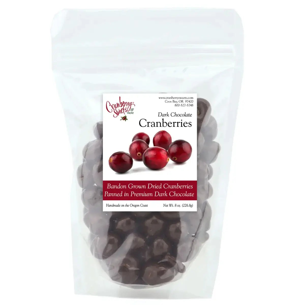 Cranberry Sweets & More Dark Chocolate Covered Cranberries – Pat's ...