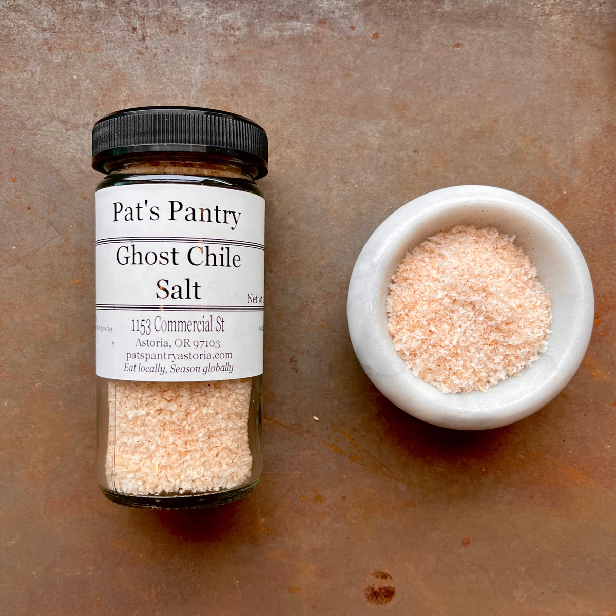 Ghost Chile Salt | Pat's Pantry Spices & Teas – Pat's Pantry, Spices & Teas