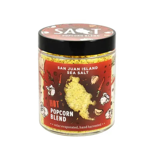 San Juan Island Sea Salt- Hot Popcorn Seasoning Blend – Pat's Pantry ...