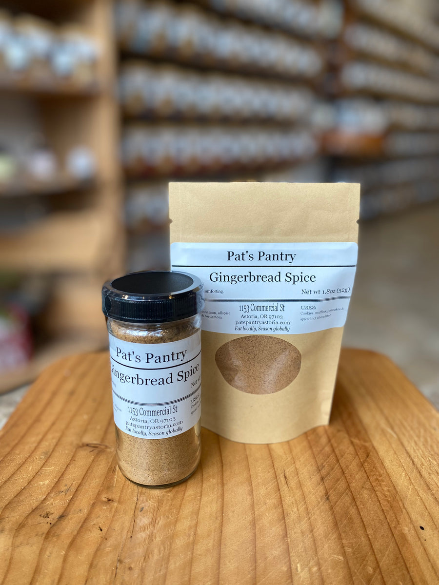 Gingerbread Spice, In House Blend – Pat's Pantry, Spices & Teas