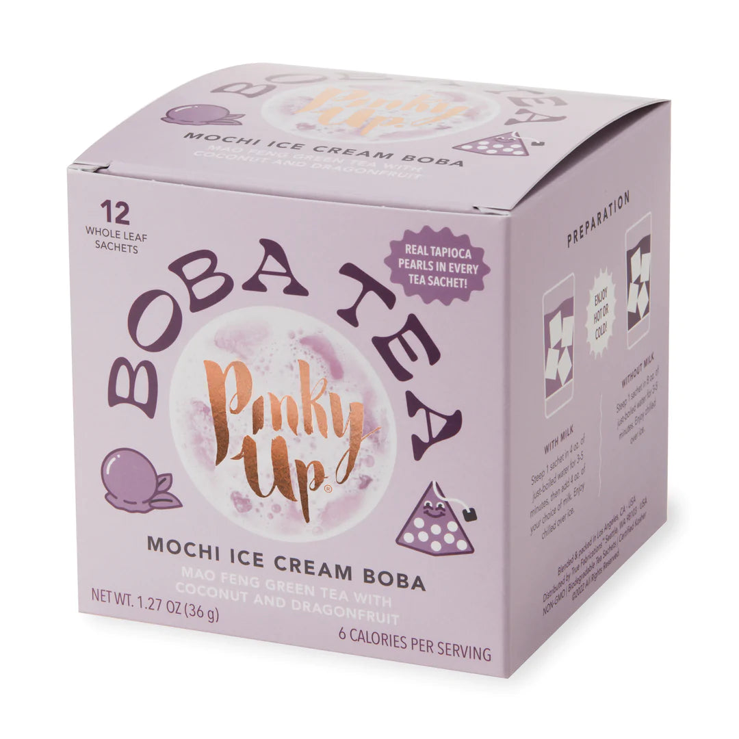 Pinky Up Mochi Ice Cream Tea Boba In Sachets – Pat's Pantry, Spices & Teas